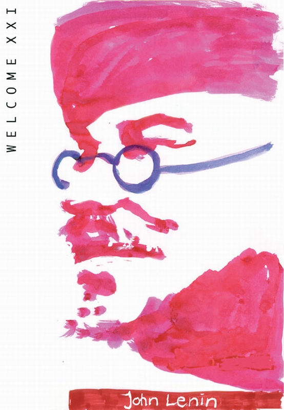 John Lenin Welcome XXI . Ryszard Kajzer . Political, Social Poster ...