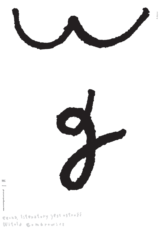 Witold Gombrowicz . Ryszard Kajzer . Event Poster . year 2004 . Poster ...