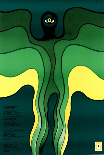 International Poster Biennial 1976, Lenica Jan, Polish Poster