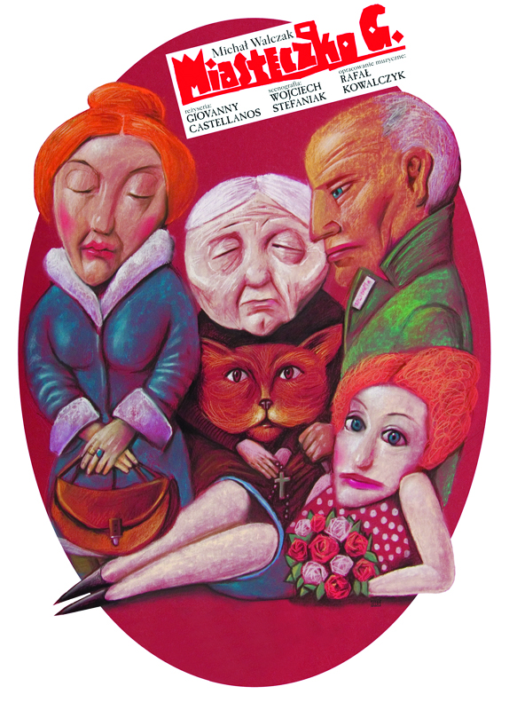 Small Town G. . Zebrowski Leszek . theater poster . year 2008 . Poster ...